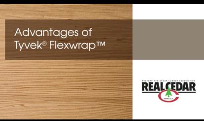 DuPont™ Tyvek® DrainWrap™ - Real Cedar | Real Cedar