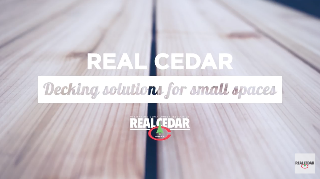 Western Red Cedar Decking - Real Cedar | Real Cedar
