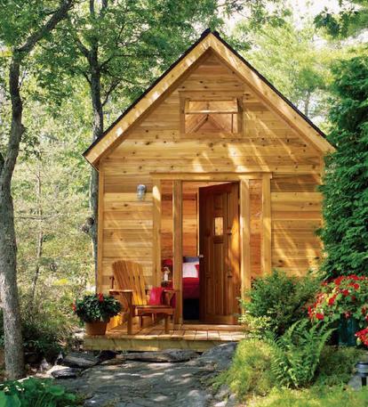 Build your own little cabin in the woods - Real Cedar | Real Cedar