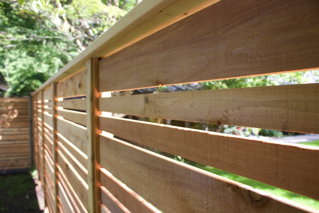 Free Horizontal Privacy Screen DIY Project Plans - Real Cedar